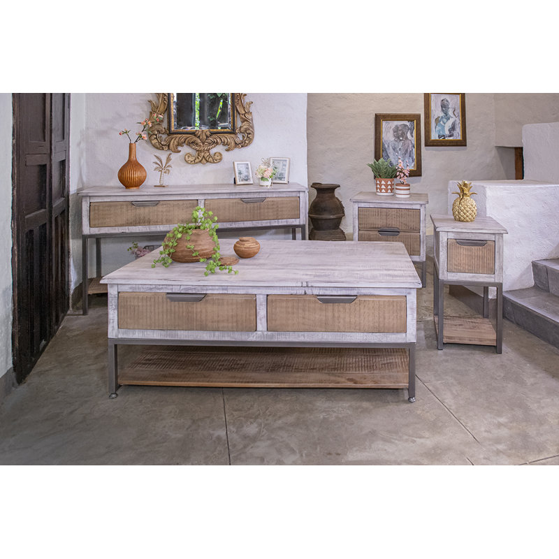 17 Stories Mita 2 Drawers, Sofa Table | Wayfair